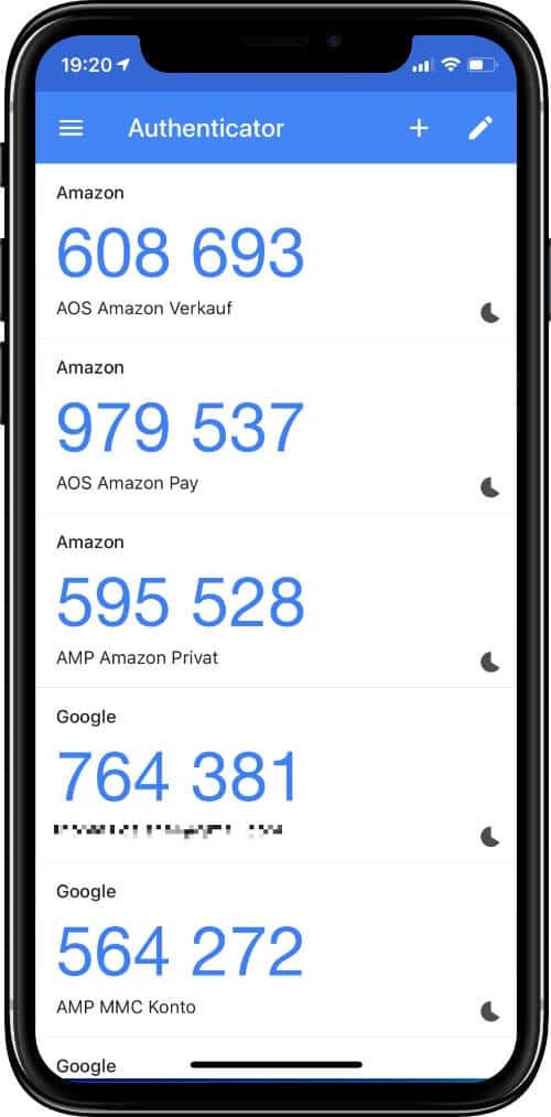 Google Authenticator auf neues oder anderes Smartphone umziehen